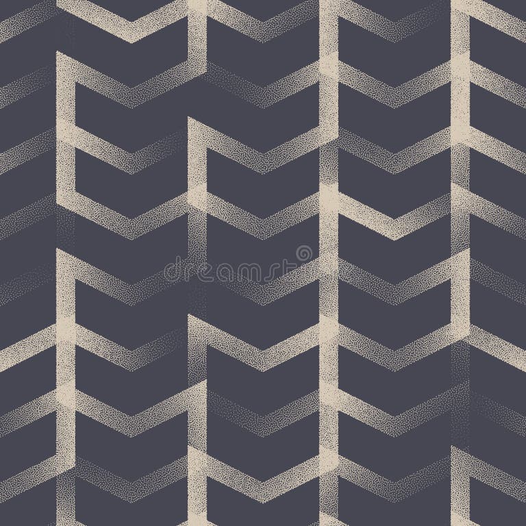 Ultra Modern Chevron Seamless Pattern Vector Dot Work Trendy Abstract ...