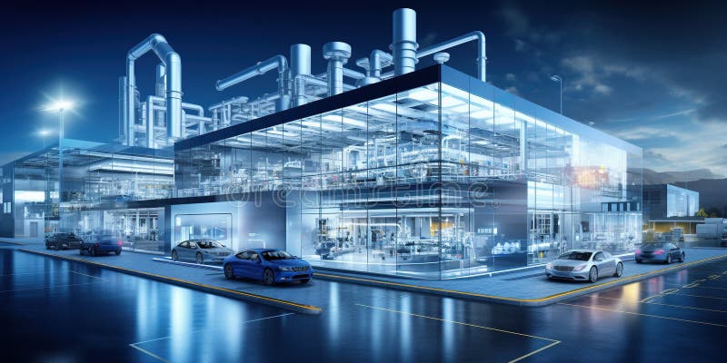 Ultra-modern Factory that Embodies the Concept of Industry 4.0 ...