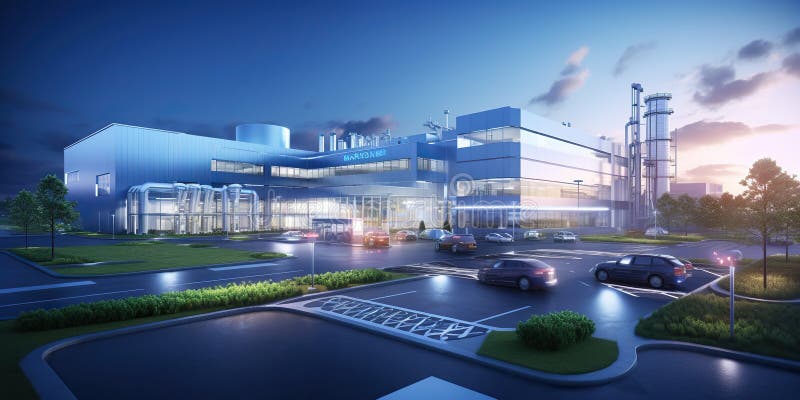 Ultra-modern Factory that Embodies the Concept of Industry 4.0 ...