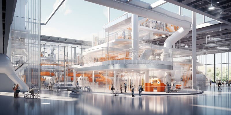 Ultra-modern Factory that Embodies the Concept of Industry 4.0 ...