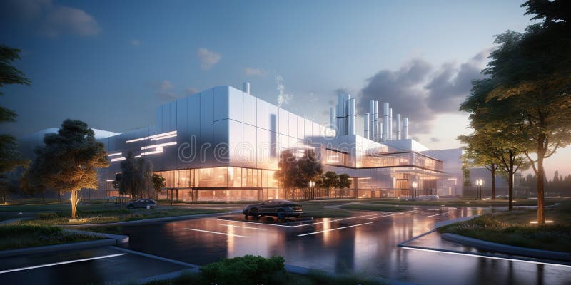 Ultra-modern Factory that Embodies the Concept of Industry 4.0 ...