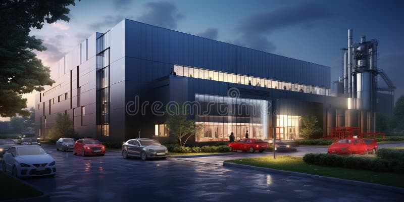 Ultra-modern Factory that Embodies the Concept of Industry 4.0 ...