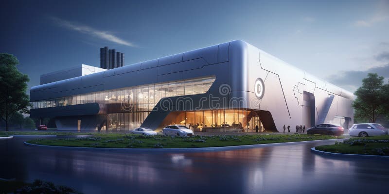 Ultra-modern Factory that Embodies the Concept of Industry 4.0 ...