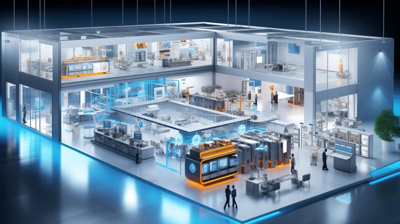 Ultra-modern Factory that Embodies the Concept of Industry 4.0 ...