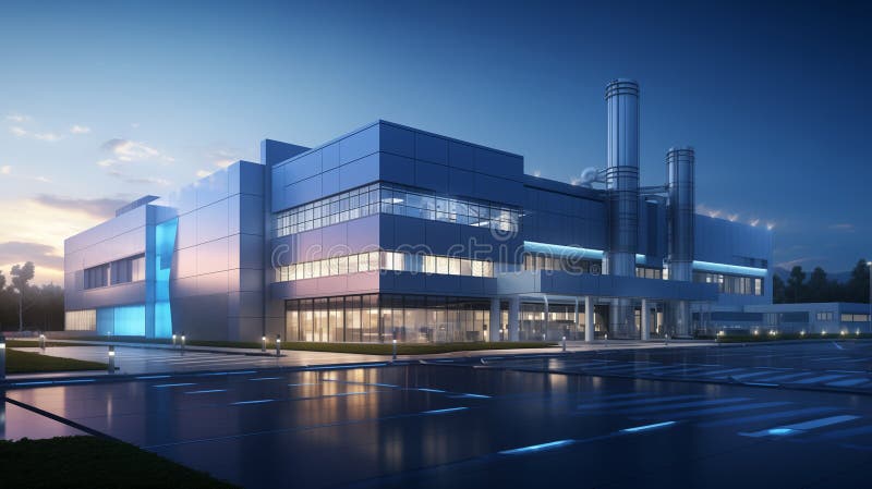 Ultra-modern Factory that Embodies the Concept of Industry 4.0 ...