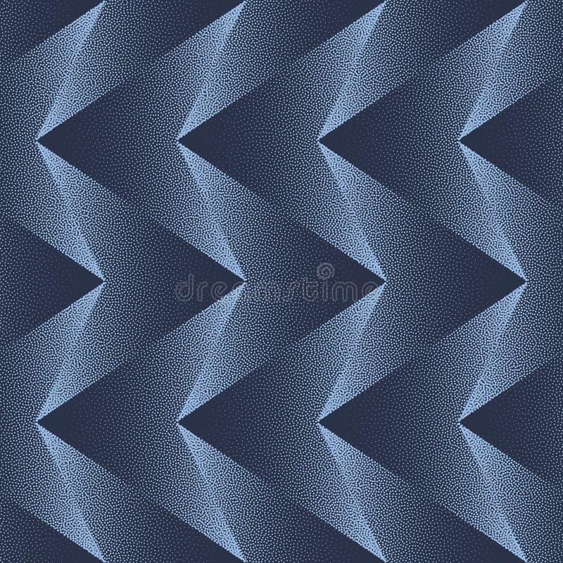 Ultra Modern Graphic Vector Seamless Pattern Trend Dark Blue Abstract ...
