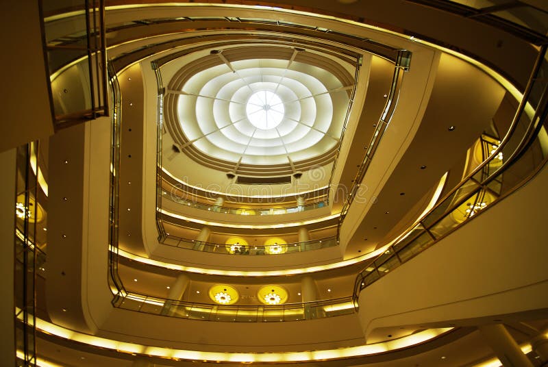 Ultra-modern Nordstrom Shopping Mall Stock Image - Image of francisco ...