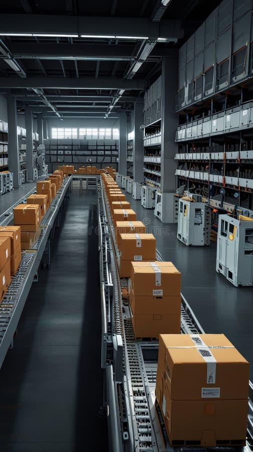 An Ultra-modern Robotic Distribution Center for Mail and Parcels ...