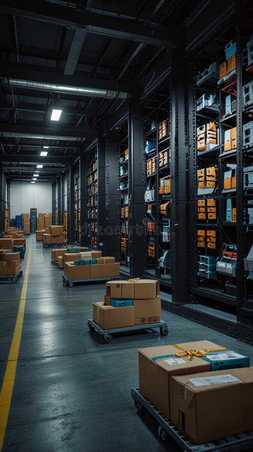 An Ultra-modern Robotic Distribution Center for Mail and Parcels ...