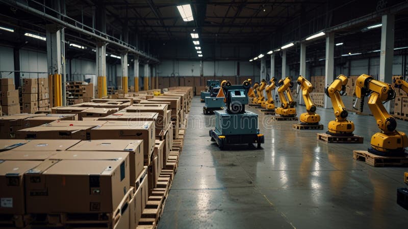 An Ultra-modern Robotic Distribution Center for Mail and Parcels ...