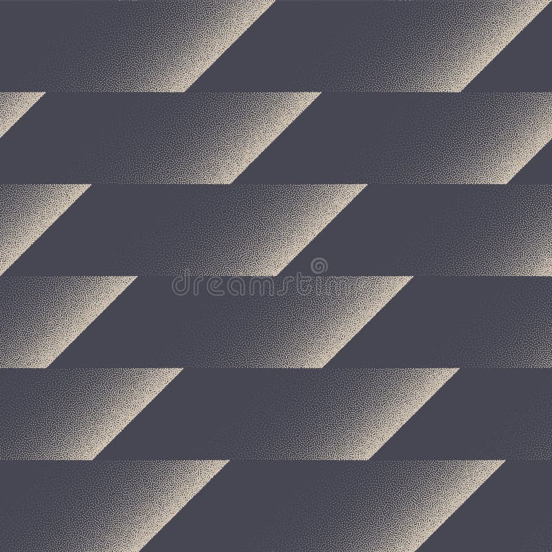 Ultra Modern Seamless Pattern Half Tone Trend Vector Blue Abstract ...