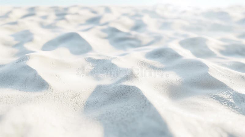 Ultra-realistic Background of White Sand with Delicate, Smooth Textures ...