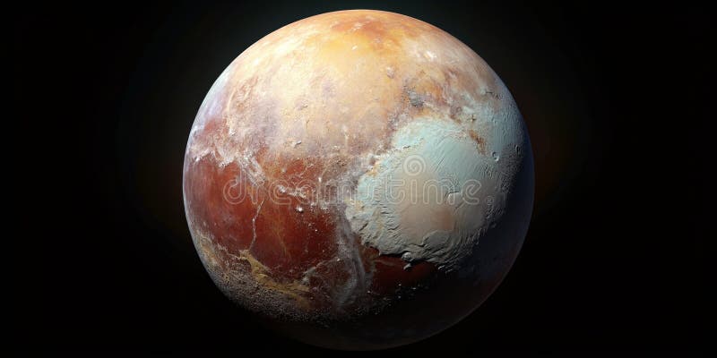Ultra Realistic Depiction of the Planet Pluto High Resolution AI ...
