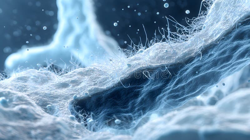 High-resolution Cinematic Macro of White Blood Cell in Sterile ...