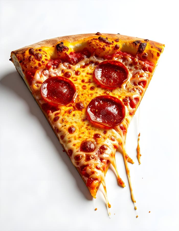 Ultra Realistic Isometric Pepperoni Pizza Slice Stock Illustrations – 4 ...