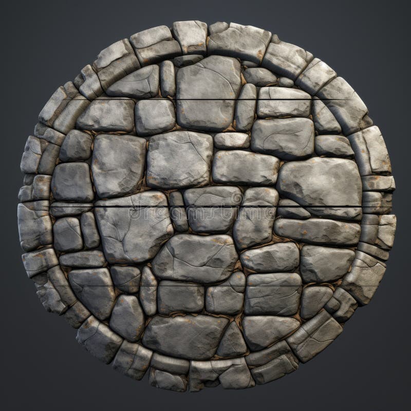 Ultra Realistic Medieval Stacked Stone Texture - Seamless and Detailed ...
