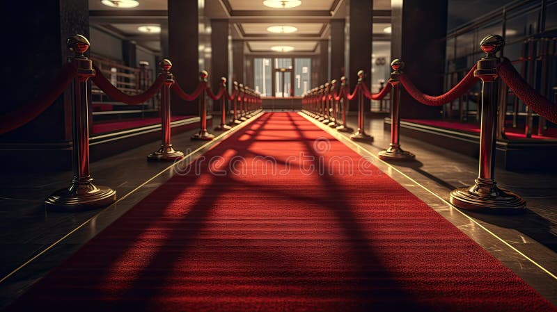 Ultra-Realistic Red Carpet Cinematic Composition for Event Invitations ...