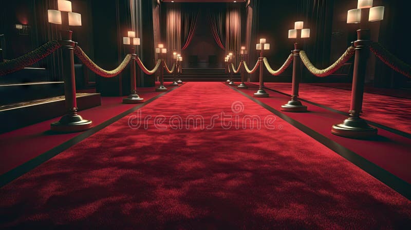 Ultra-Realistic Red Carpet Cinematic Composition for Event Invitations ...