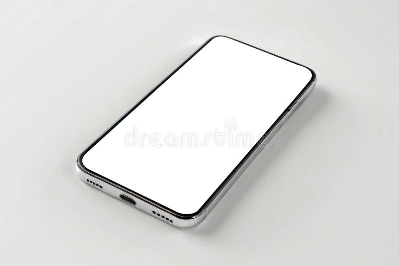 Ultra Realistic Smartphone. Mockup for Presentation Template. Cellphone ...