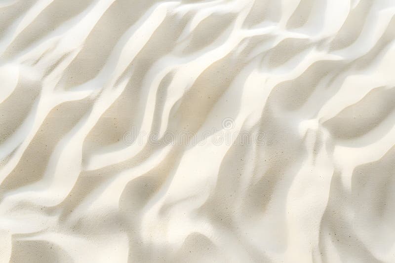 Ultra Realistic White Sand Texture Top View Stock Illustration ...