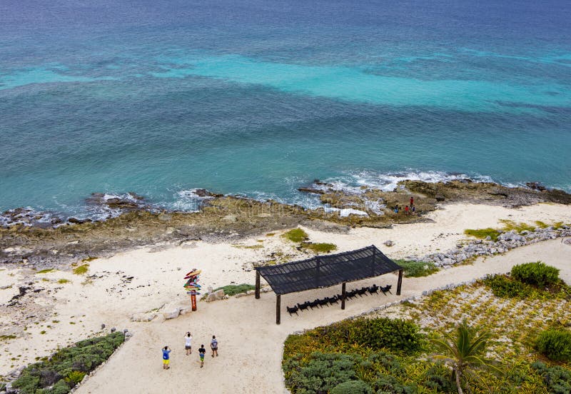 Ultra Sharp High Res Paradise Beach from Above Stock Image - Image of ...