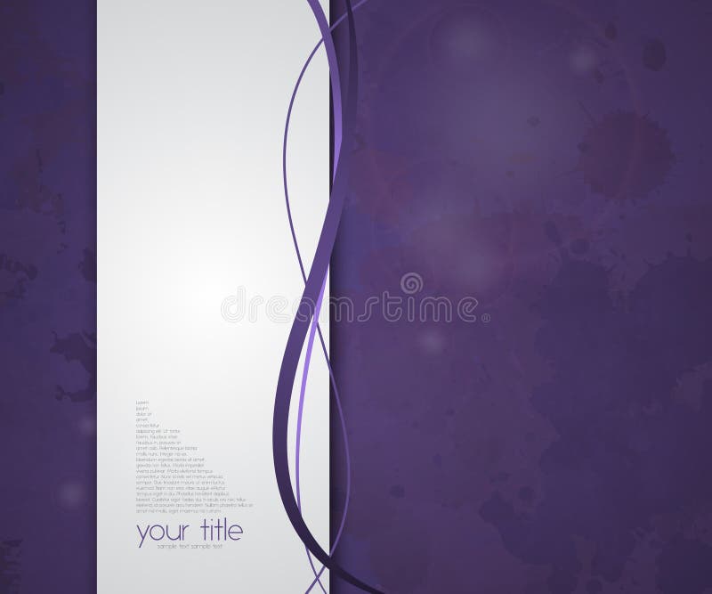 Ultra violet card template stock illustration. Illustration of text ...