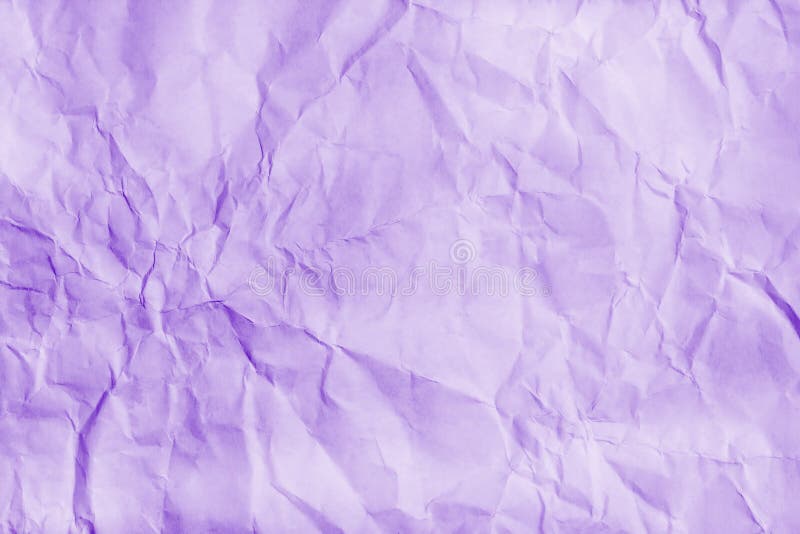 Ultra Violet Crumpled Paper Texture. Flat Lay, Top View Stock Photo ...