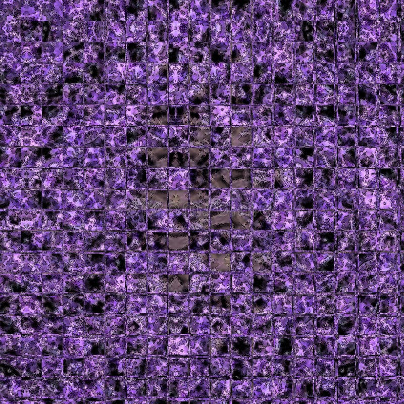 Ultra Violet Squares Irregular Background Stock Illustration ...