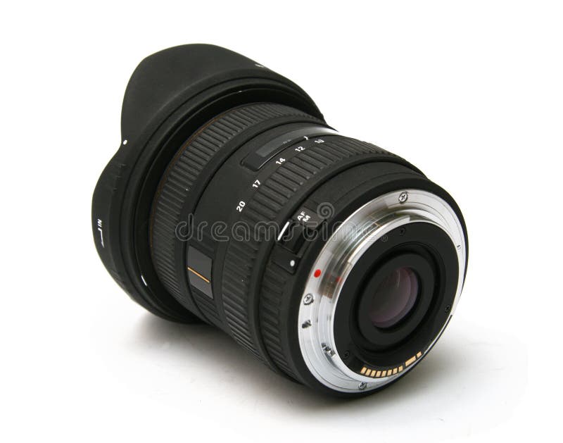 Ultra wide angle lens stock image. Image of modern, rubber - 7447653