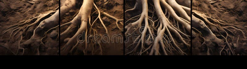 Ultra-wide Backdrop Depicts the Intricate Network of Tree Roots ...