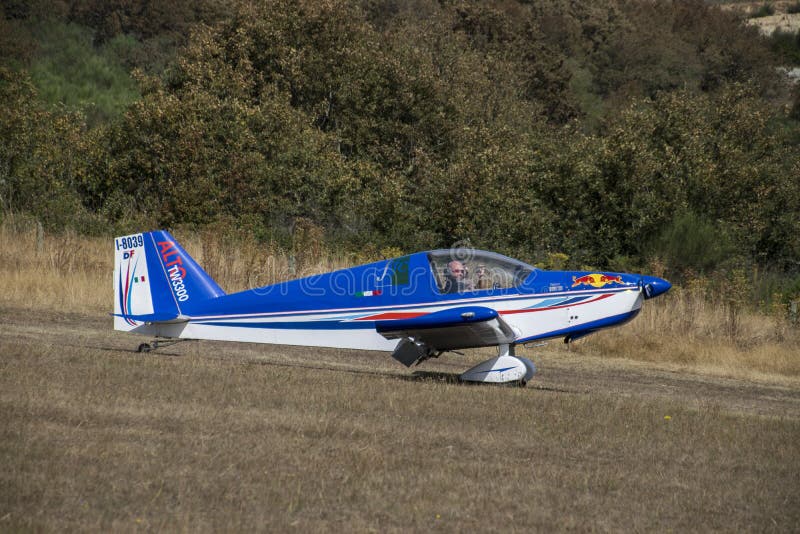 Ultralight Plane Flying in an Airfield Editorial Photo - Image of ...