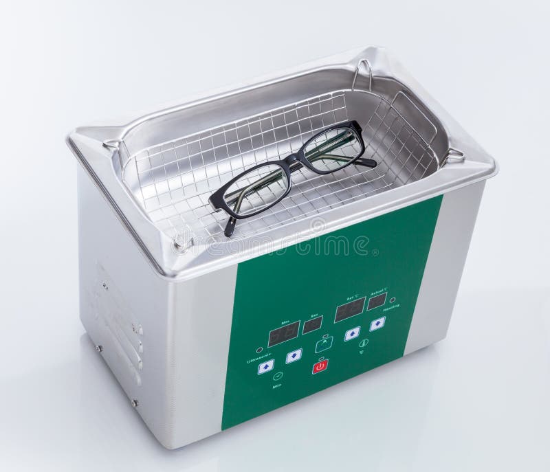 Ultrasonic Cleaner for Ultrasonic Cleaning Stock Photo - Image of ...