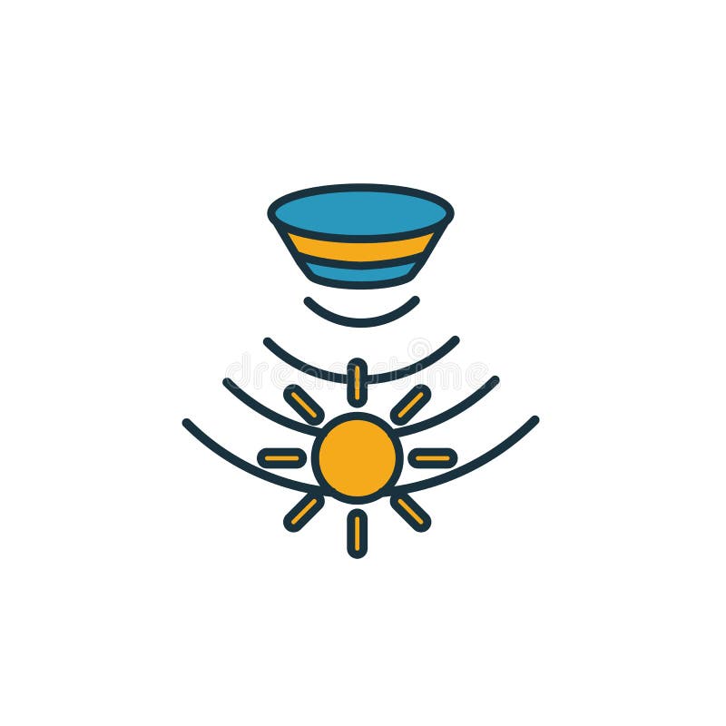 Ultrasonic Sensor Icon. Simple Element from Sensors Icons Collection ...