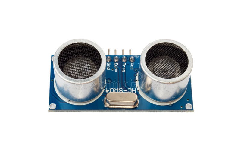 Ultrasonic Sensor Module,Electronic Equipment Stock Photo - Image of ...