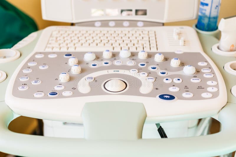 Ultrasound buttons stock photo. Image of medicine, medical - 41594942