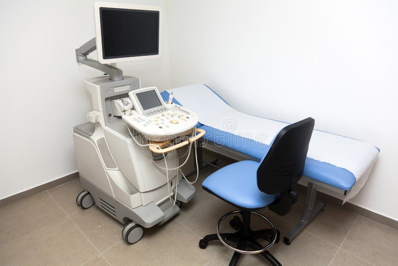 Ultrasound exam room stock image. Image of medical, hygiene - 18481875