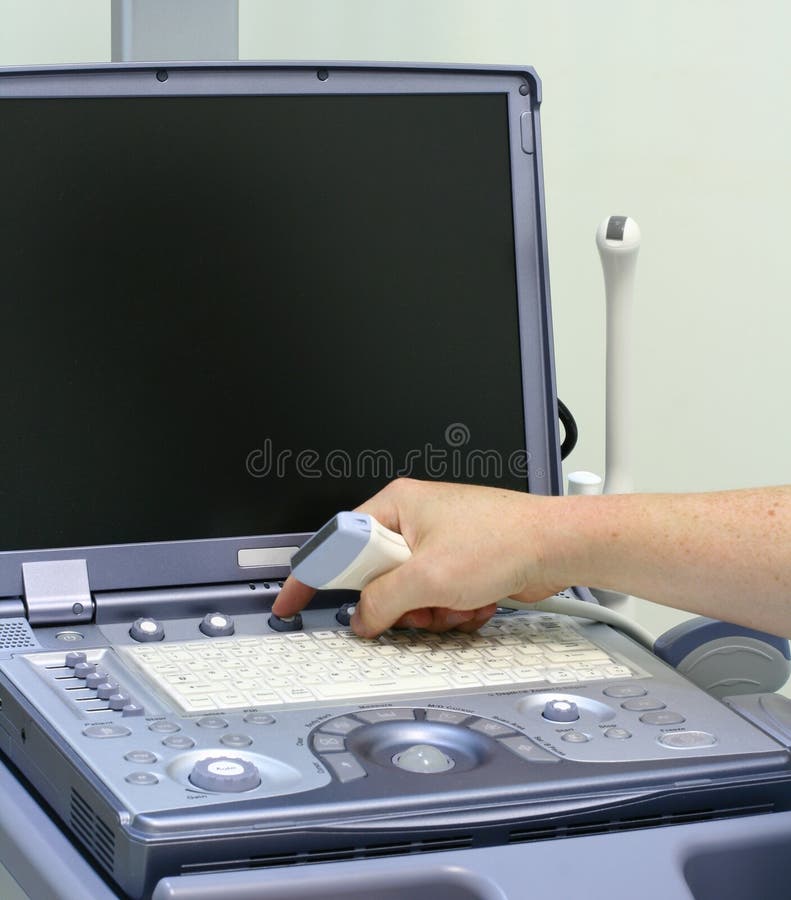 Ultrasound scanner stock image. Image of clinic, equipment - 1763417