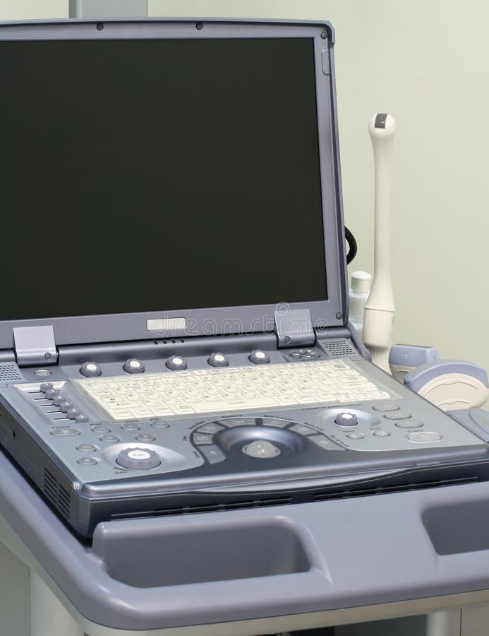 Ultrasound machine stock image. Image of space, equipment - 10513043