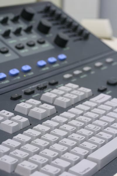 Ultrasound Machine Control Panel Stock Image - Image of close, machine ...