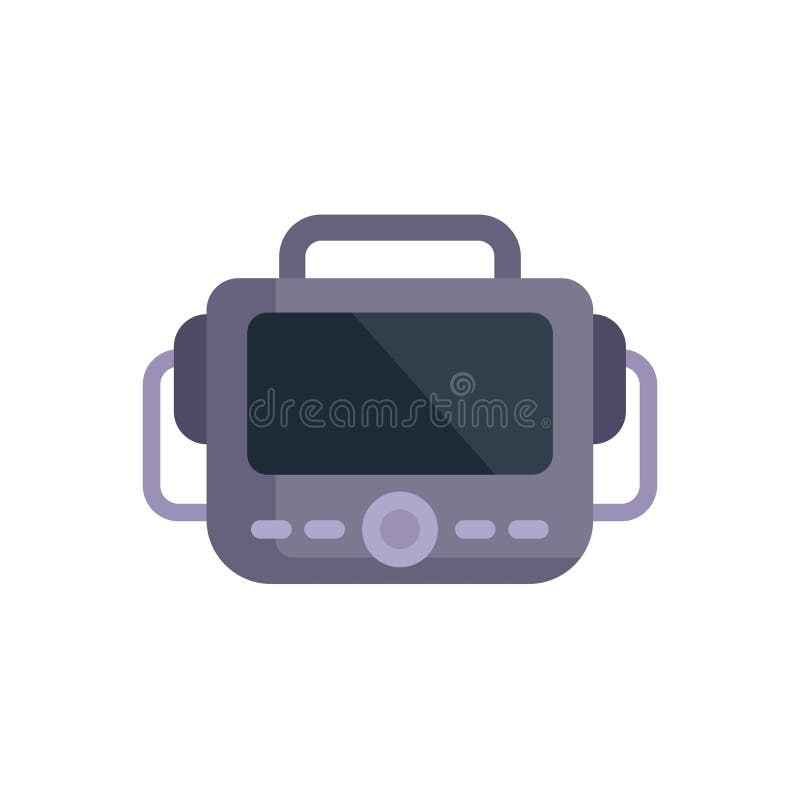 Ultrasound Machine Displaying Medical Scan Results Stock Vector ...