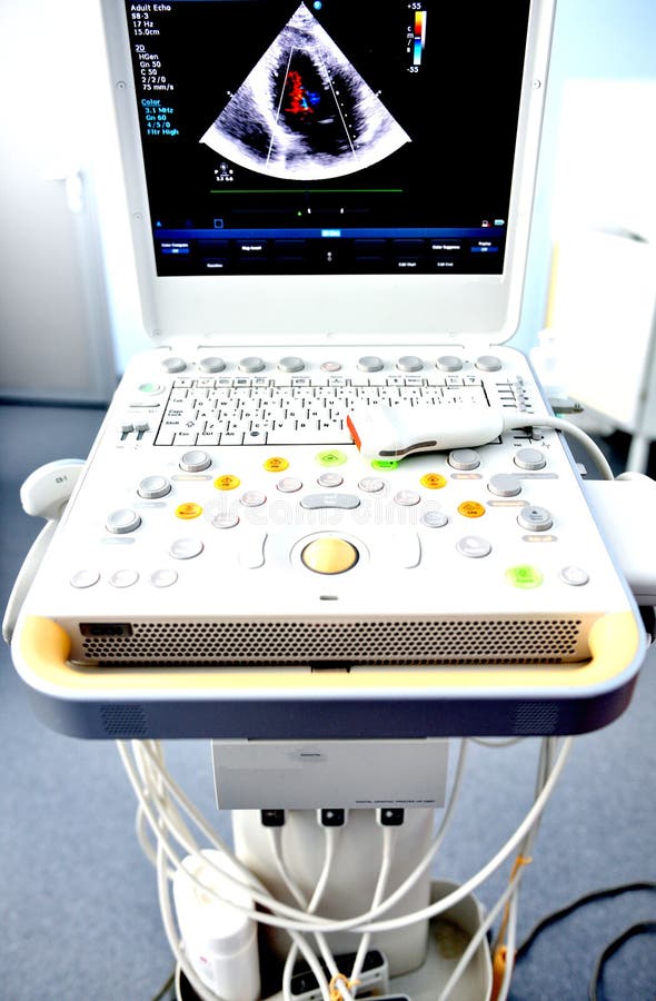 Ultrasound machine stock photo. Image of care, color - 54356236