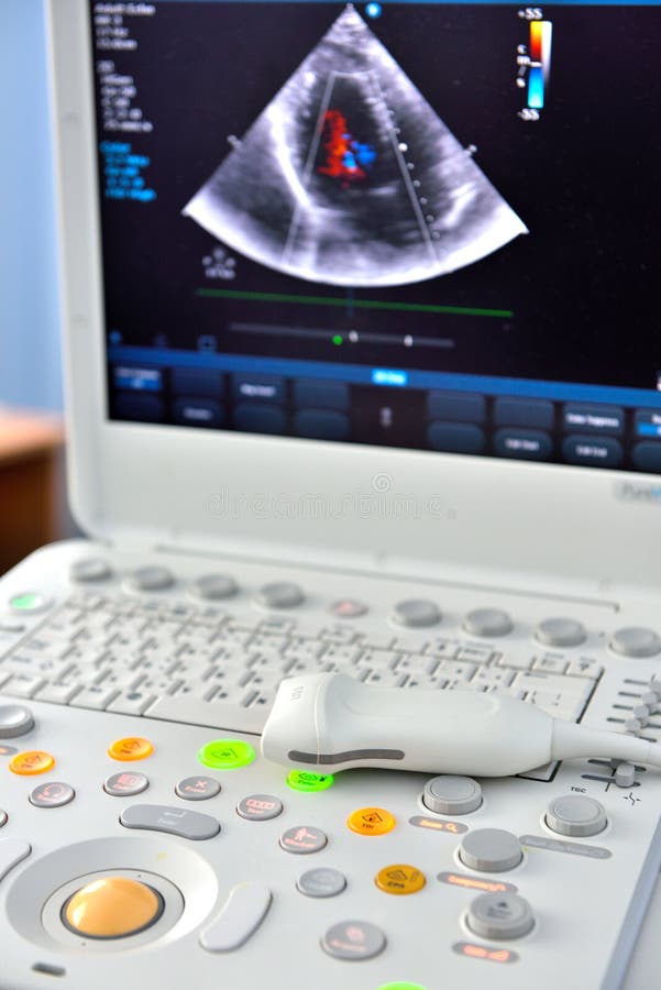 Ultrasound machine stock image. Image of comparison, health - 54358135