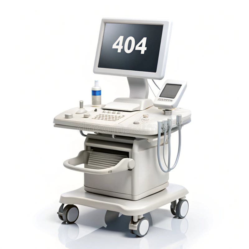 Ultrasound Machine Scanning Device for Sonography Diagnosis Stock ...