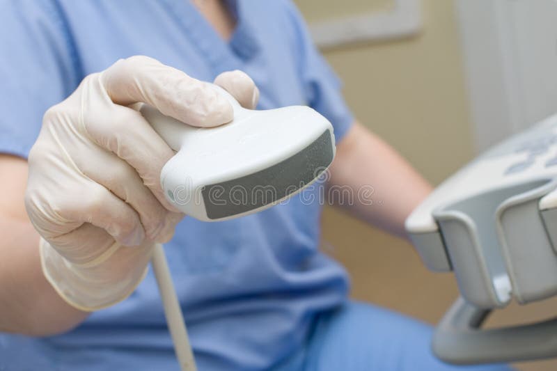 Ultrasound medical device stock image. Image of medicine - 24893837