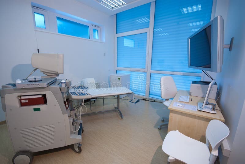 Ultrasound exam room stock image. Image of medical, hygiene - 18481875
