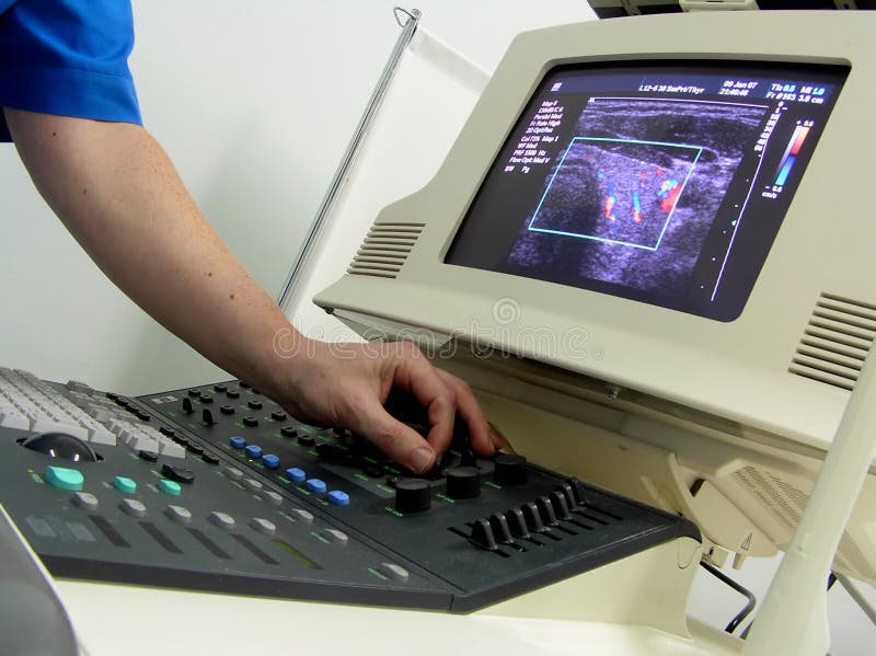 Ultrasound scanner stock image. Image of clinic, equipment - 1763417