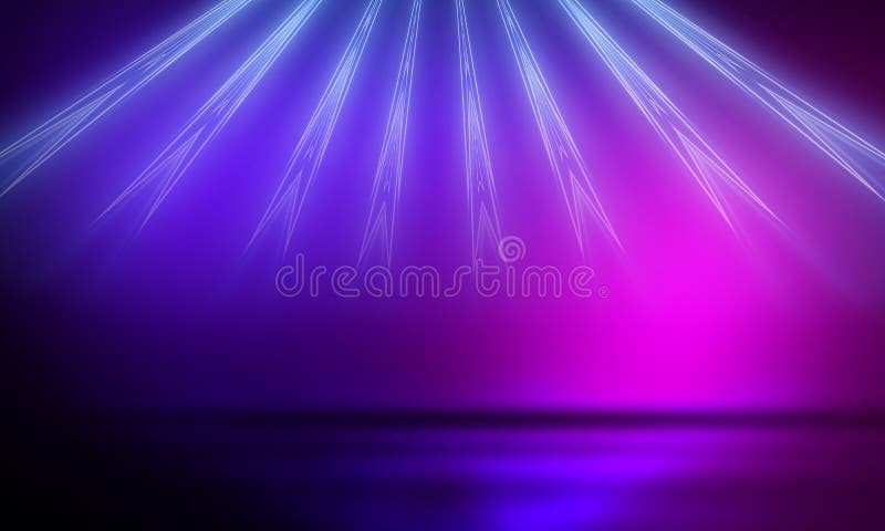 Ultraviolet Abstract Light. Light Element, Light Line. Violet and Pink ...