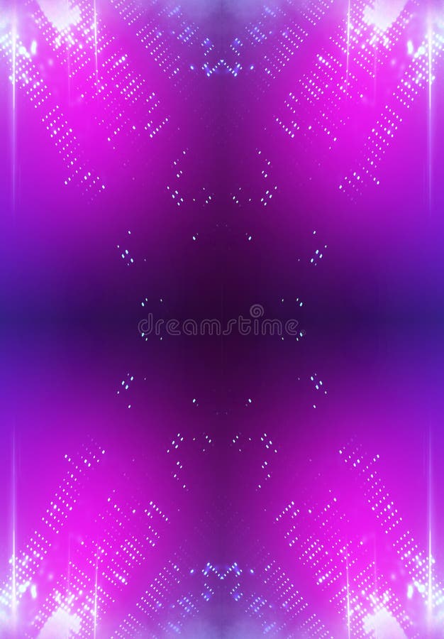 Ultraviolet Abstract Light. Light Element, Light Line. Violet and Pink ...