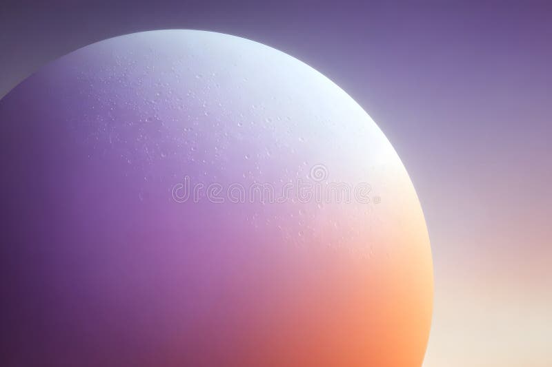 Ultraviolet Light Particles Over Gradient Midnight Tones, Upper Arc ...