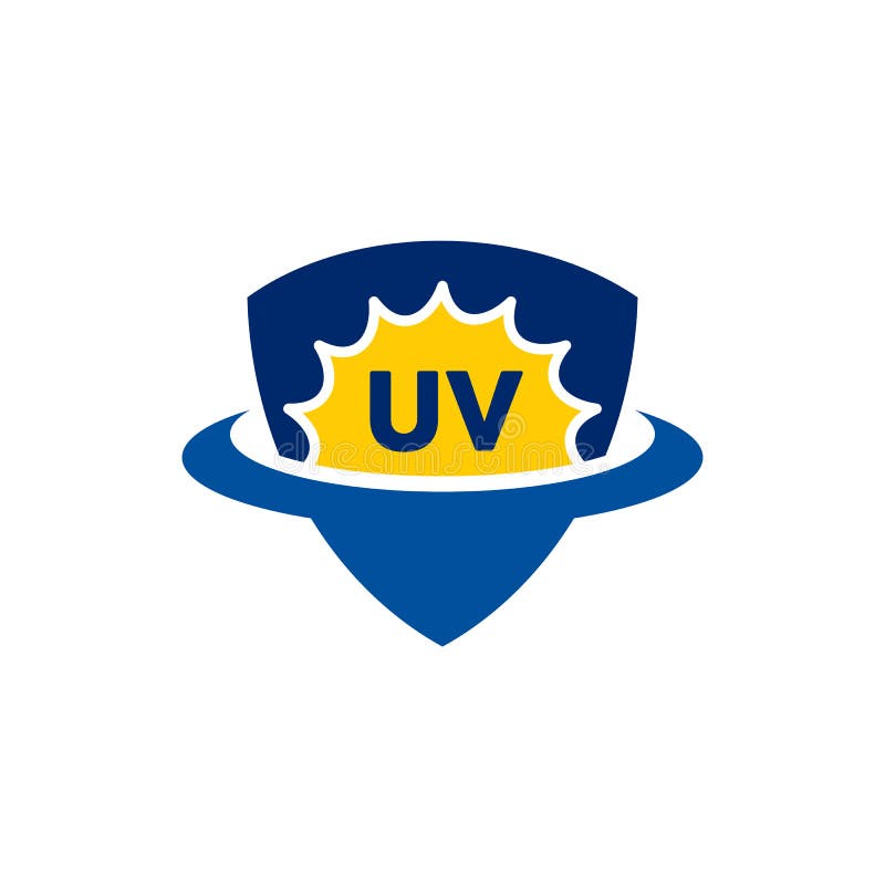 Ultraviolet Protection Logo Icon Design Template Stock Vector ...